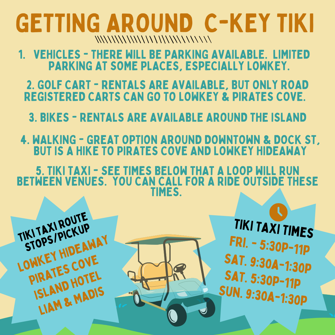C Key Tiki Fest – Music Festival in Cedar Key, Fl