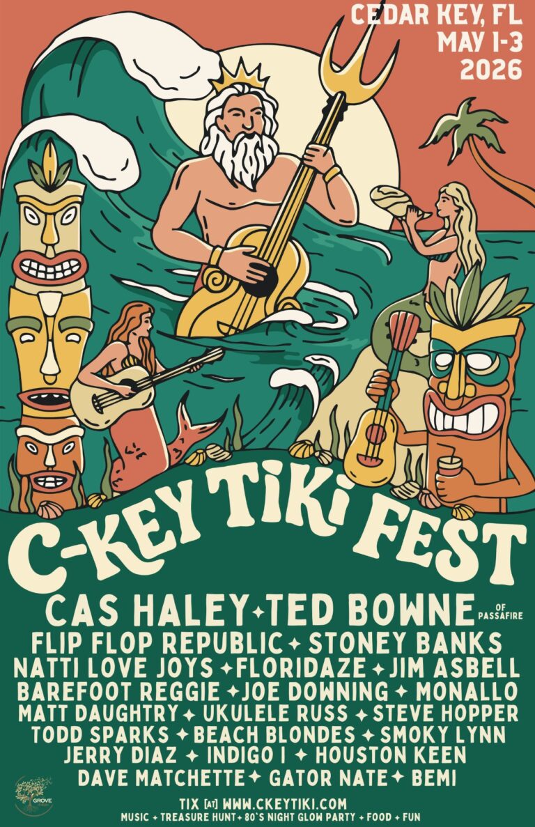 C Key Tiki Fest – Music Festival in Cedar Key, Fl